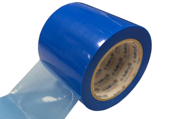 Surface protection with adhesive film